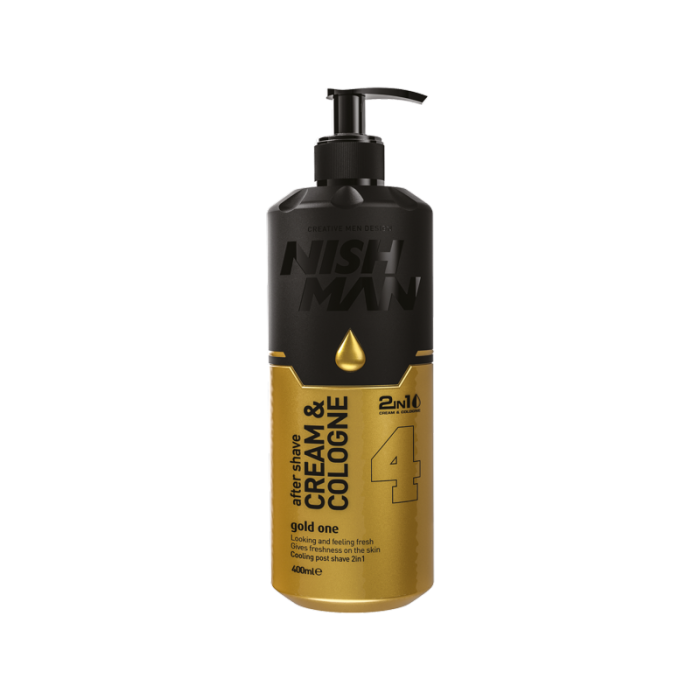 NishMan After Shave Cream & Cologne 2 in 1 04 Gold One - NishMan NZ