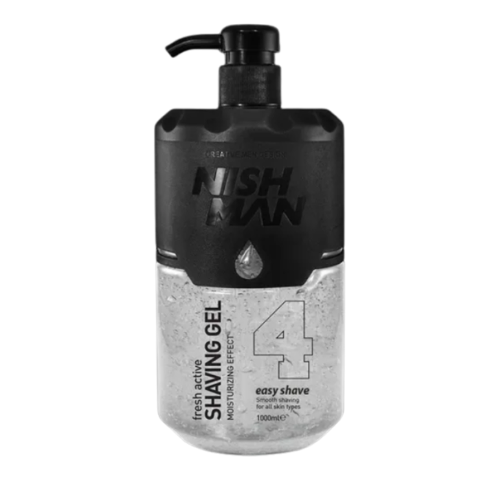 NishMan Shaving Gel Clear 1L - NishMan NZ